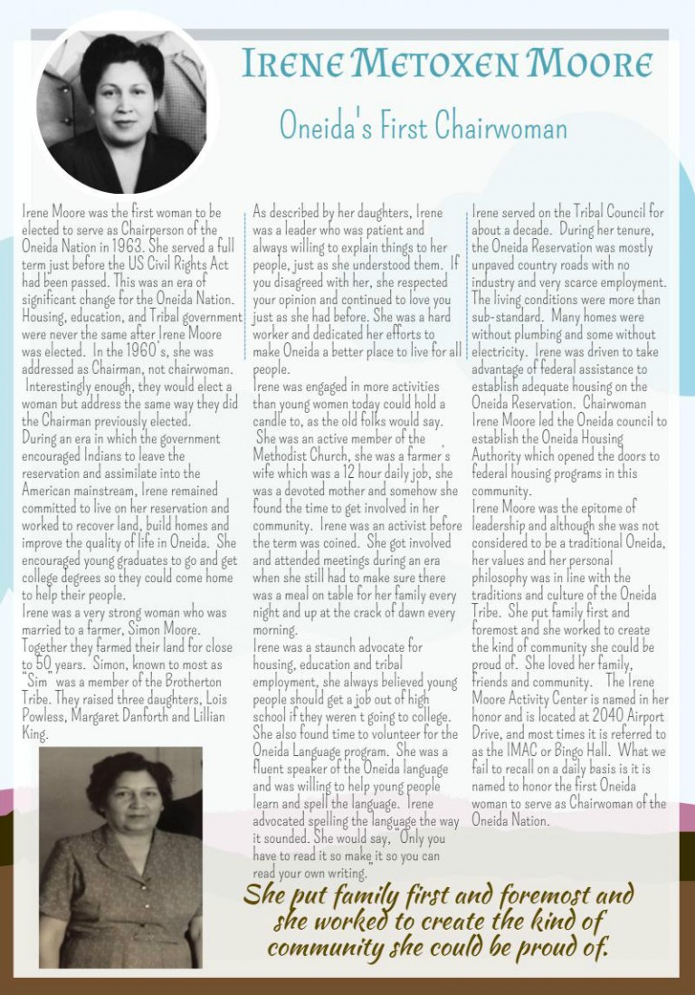 Oneida Nation | Educational Campaigns