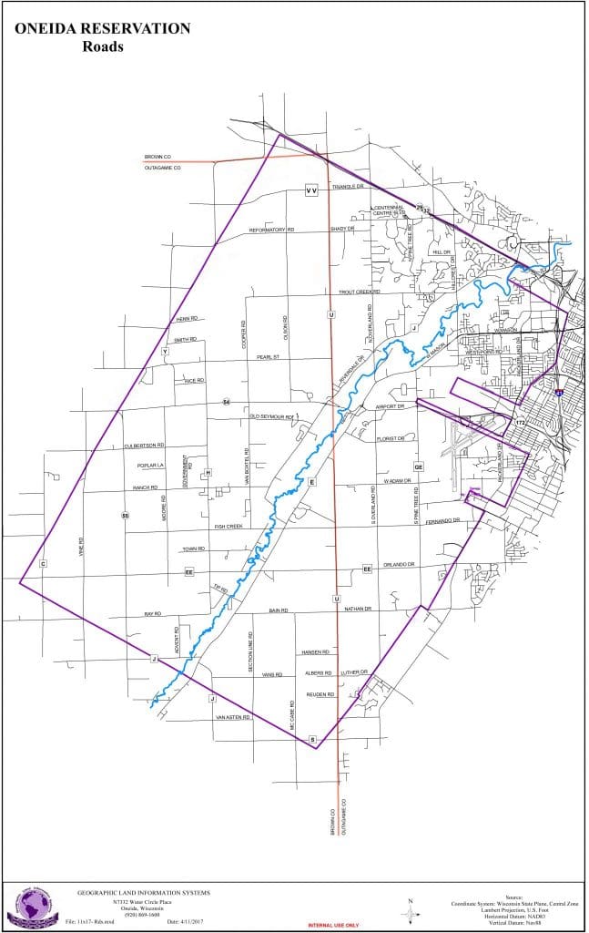 Oneida Nation | Geographic Information Systems