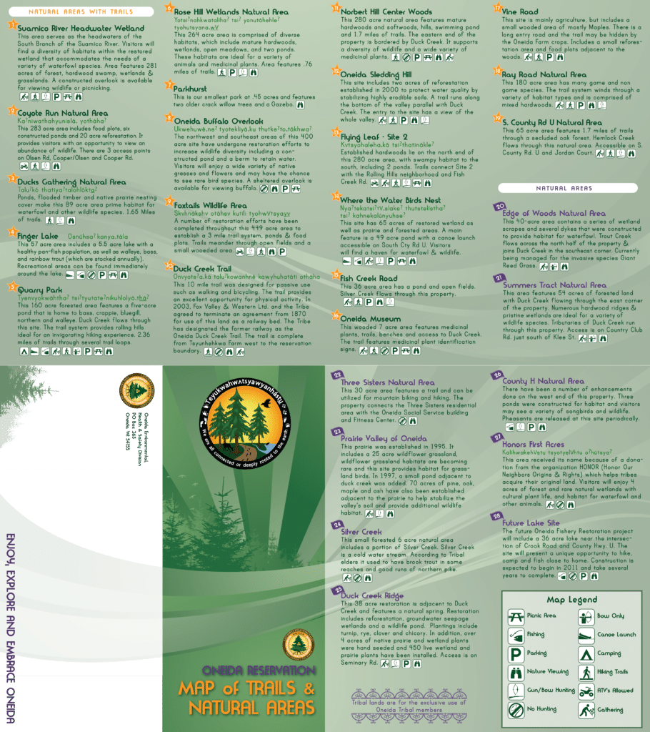 Oneida Nation | Enjoying the Outdoors