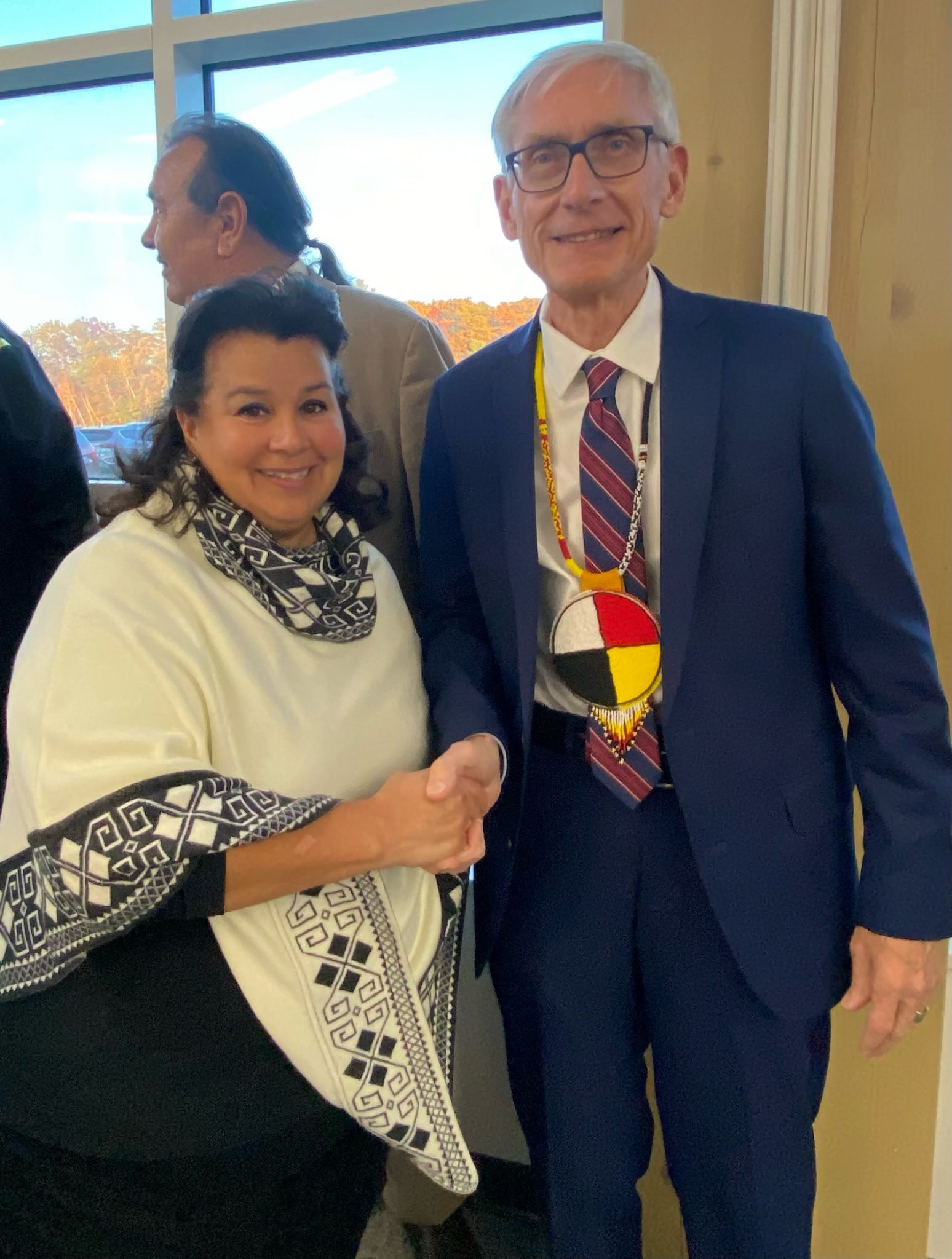 Oneida Nation | Councilwoman Webster meets with Gov. Evers on ...