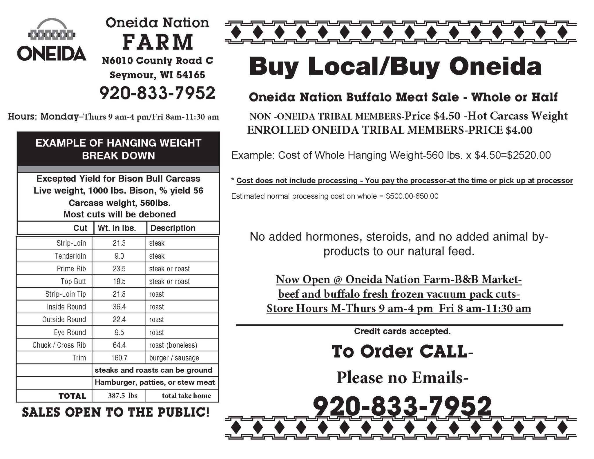 Oneida Nation | Farm