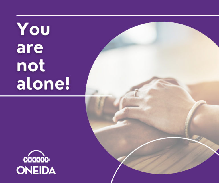 Oneida Nation | Safe Care Pathway: Supporting Mental Health and Suicide ...