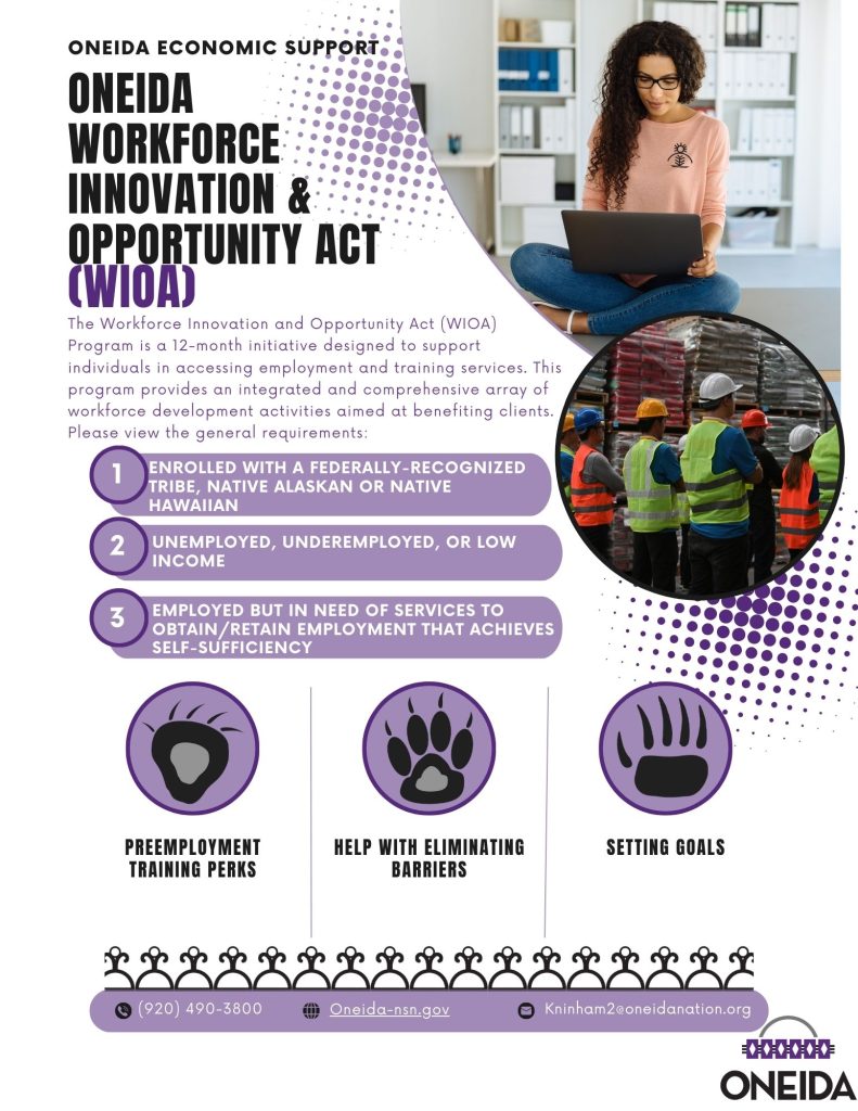 Oneida Nation | WIOA