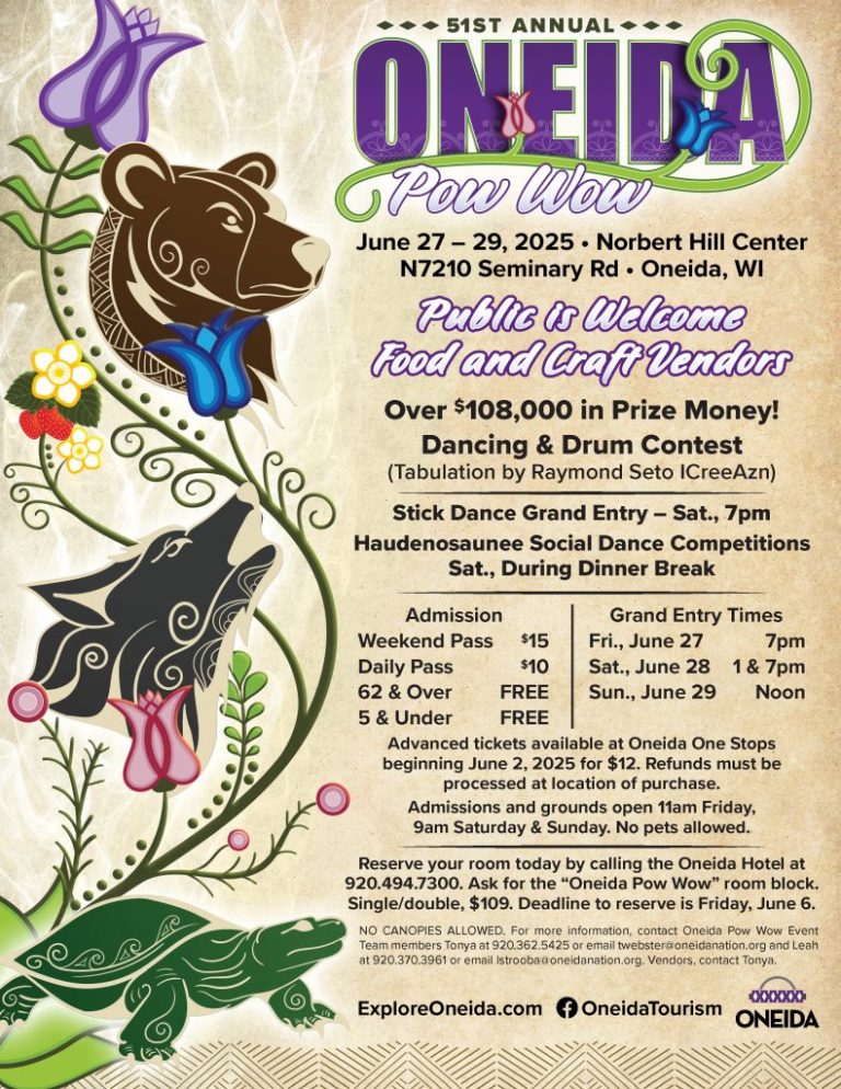 Oneida Nation | Oneida Pow Wow – June 27-29
