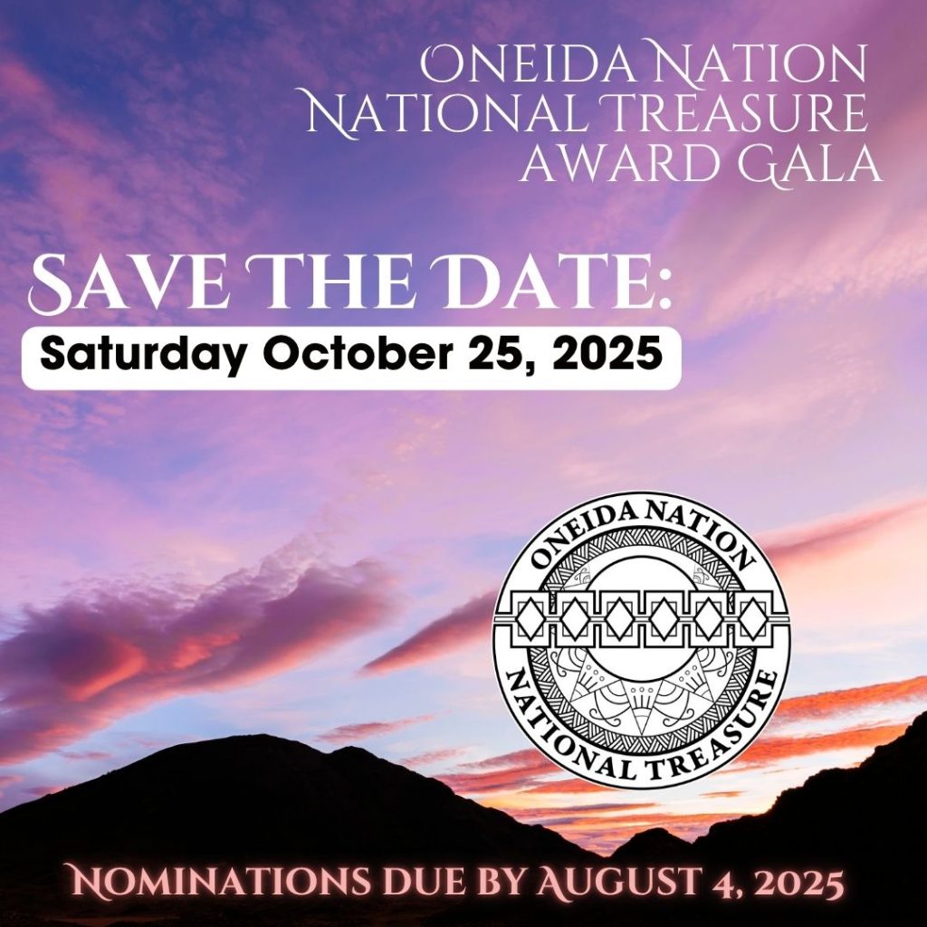Oneida Nation | Oneida Nation National Treasure 2025